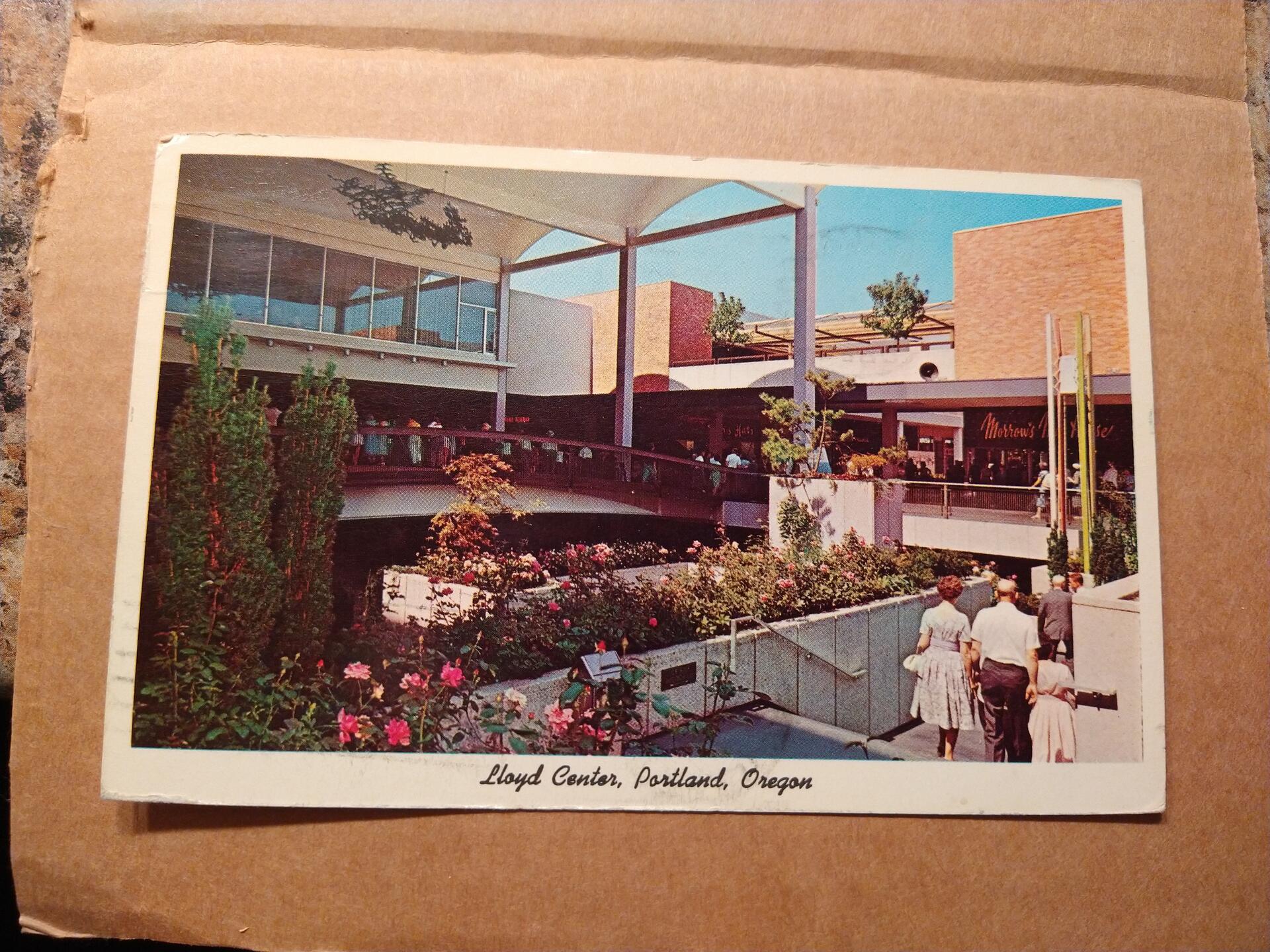 1960's Lloyd Center Gardens, Portland, Oregon Chrome Postcard | United ...