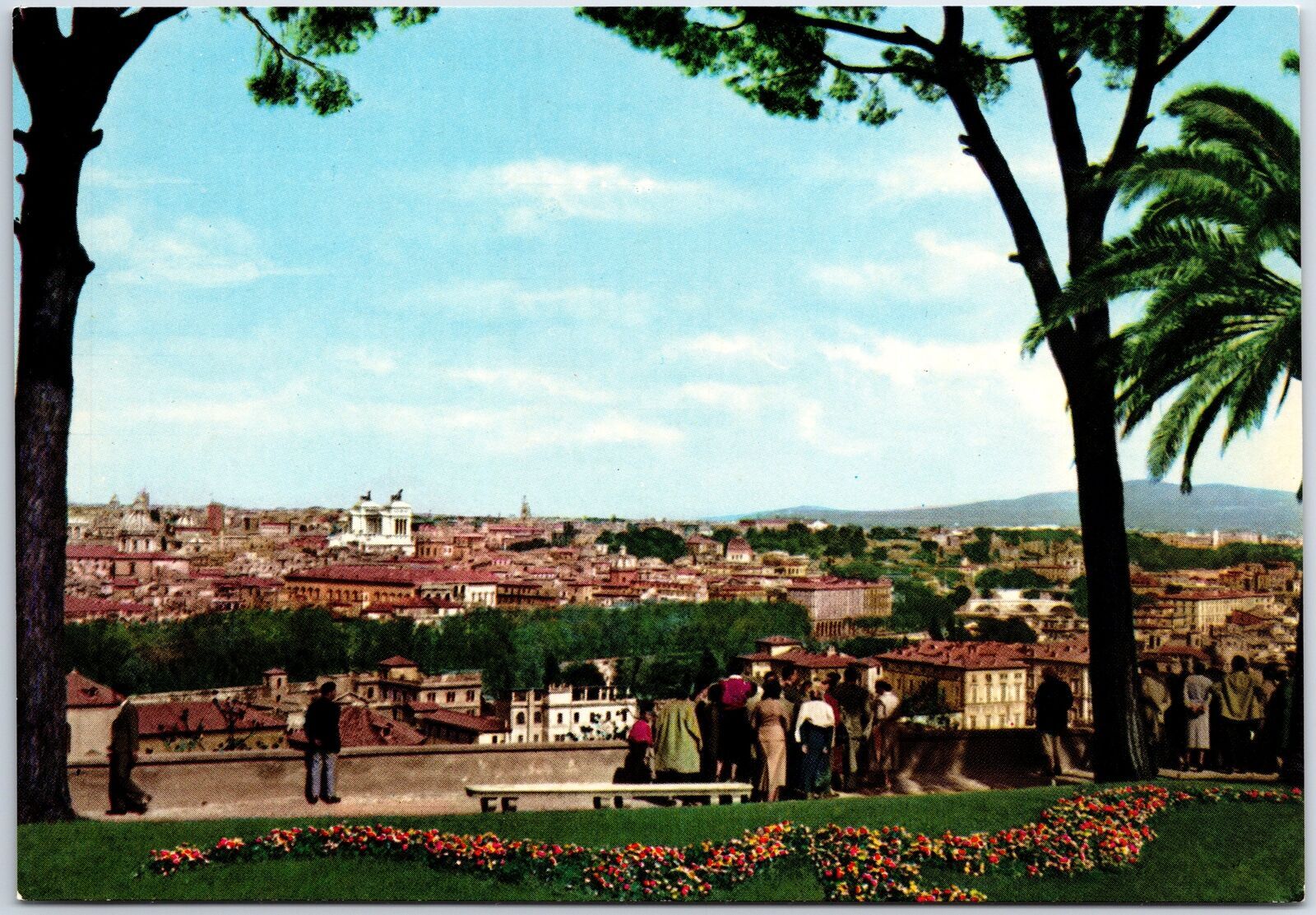 Continental Size Postcard Sights Scenes & Culture of Rome Italy 1960s ...