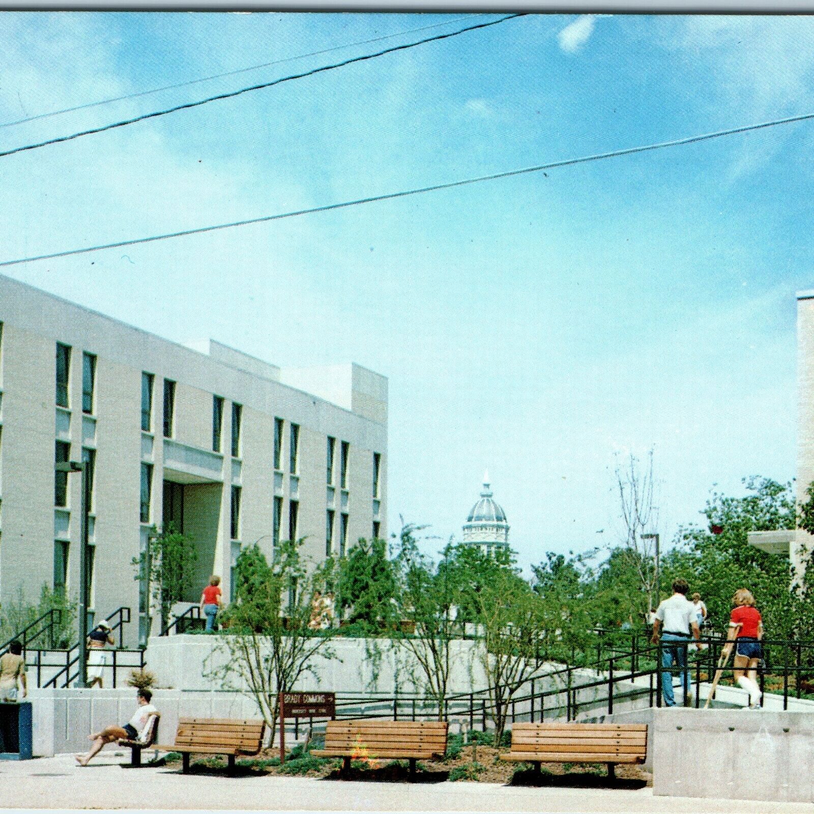 c1960s Columbia, MO University of Missouri Campus Mall Brady Commons PC ...