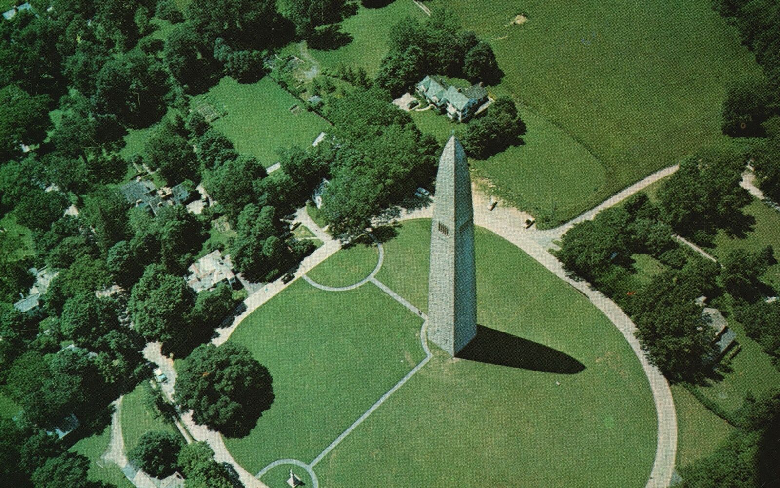 Vintage Postcard 1968 View Bennington Battle Monument Old Bennington ...