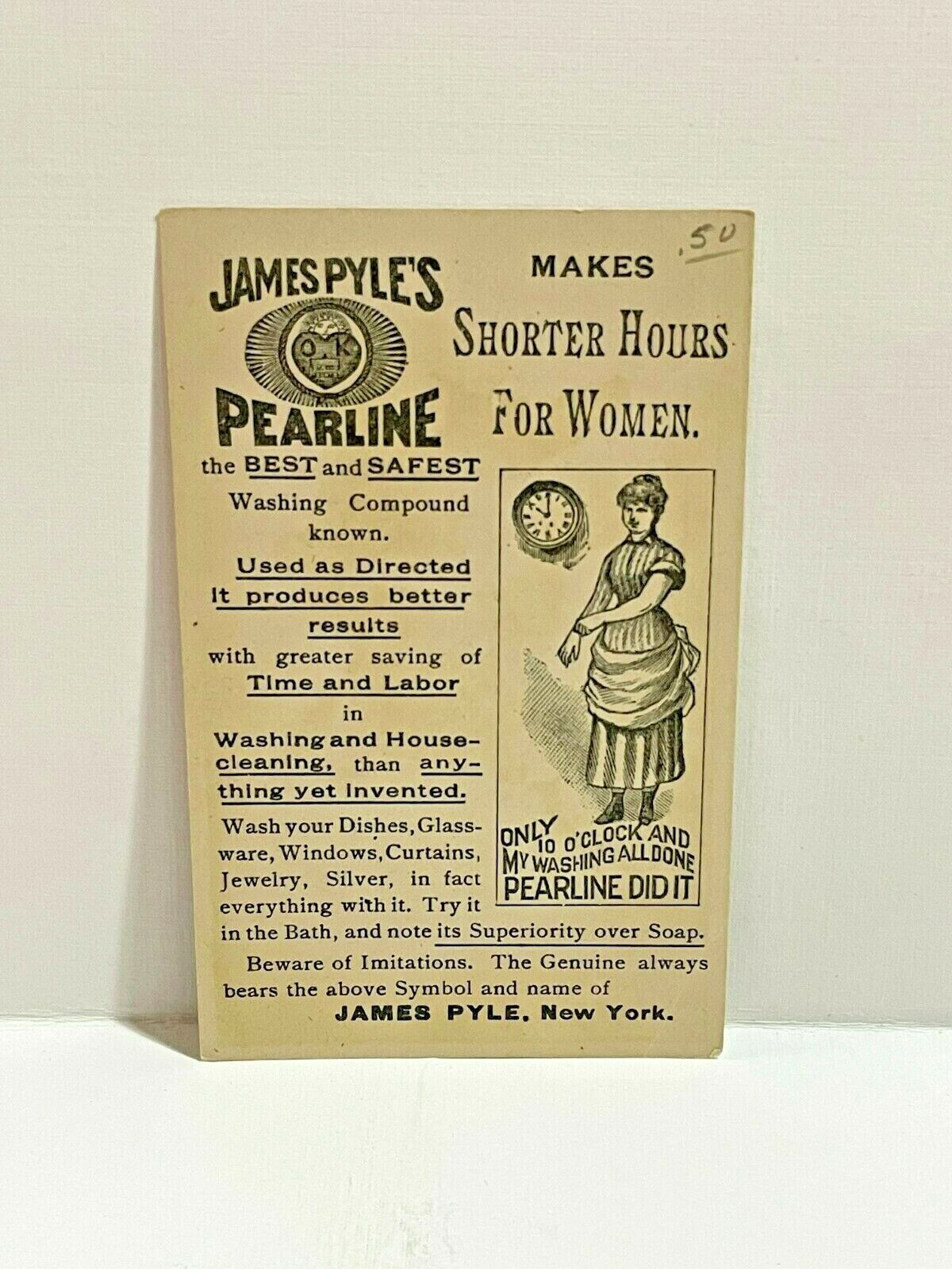 James Pyle Pearline Washing Compound New York Napolean Cute Kid Boy ...