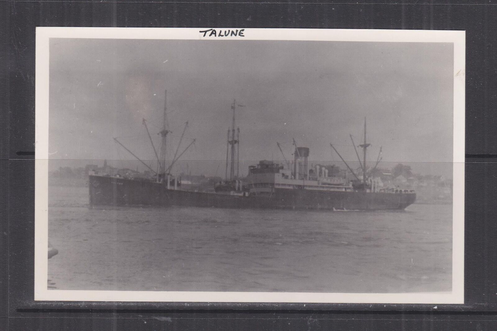 Union Steamship Line New Zealand, " MV Talune " 1930 Reprint Ppc ...