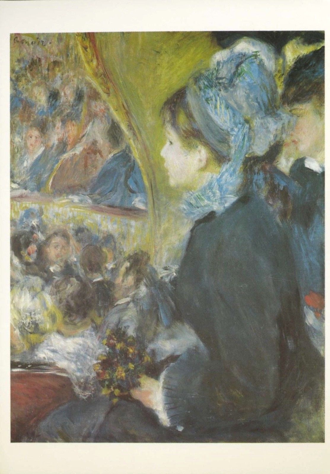 'The Cafe-Concert' Pierre August Renoir National Gallery Art Unused ...