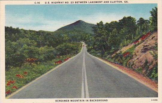 Georgia Clayton U S Highway No 23 Between Lakemont And Clayton | United ...