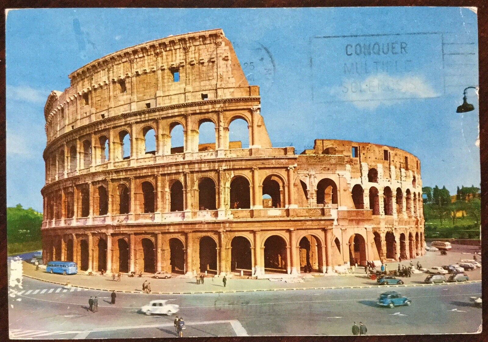 Vintage 1970s Italian Italy Roman Colosseum Postcard | Europe - Italy ...