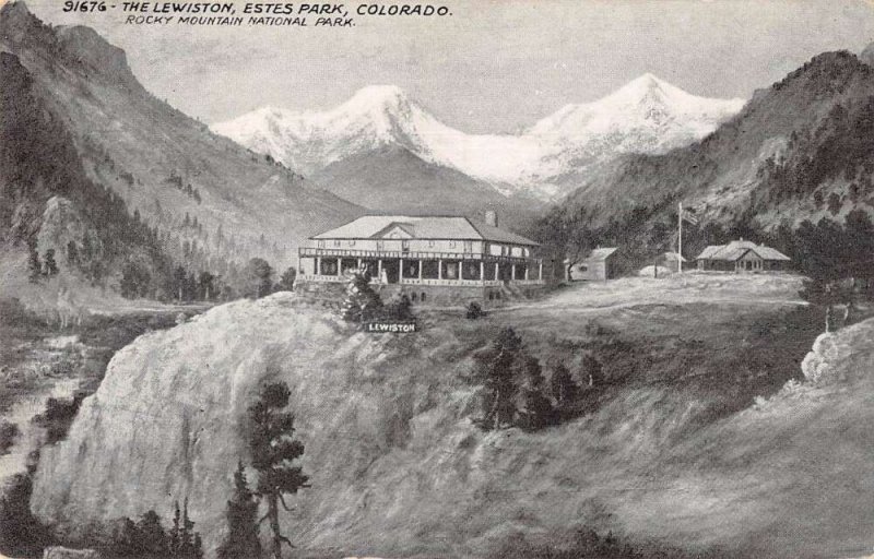 Estes Park Colorado The Lewiston Vintage Postcard AA23266 | United ...