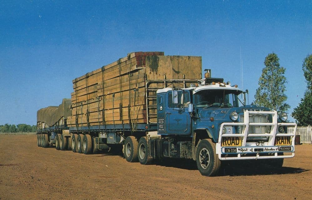 Australian Road Train Rig Truck Postcard | Other / Unsorted, Postcard ...