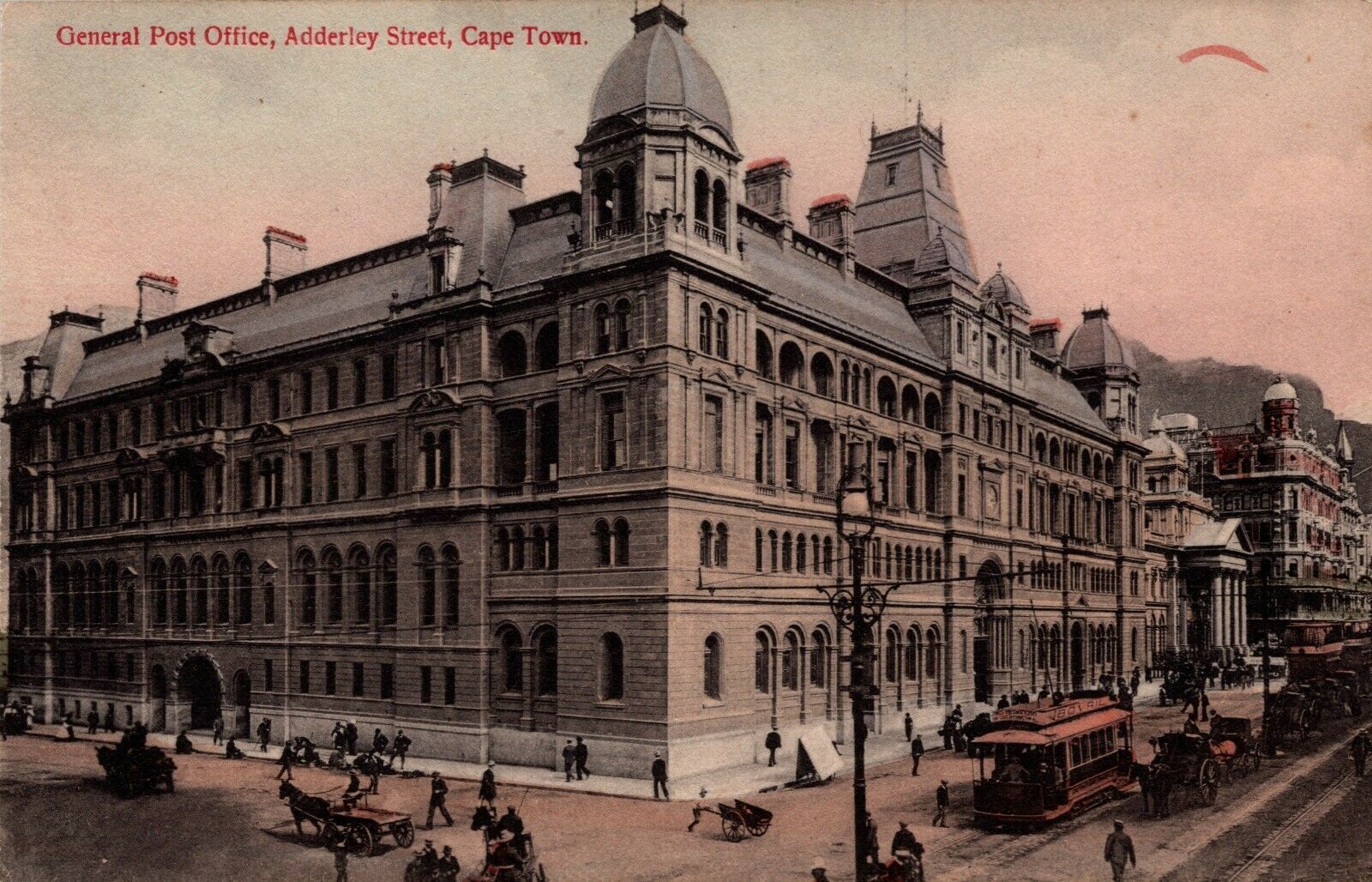 South Africa General Post Office Adderley Street Cape Tow Vintage ...
