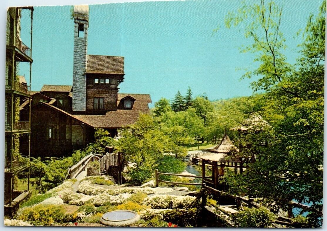 Postcard - Parlor Wing And Rock Garden, Lake Mohonk Mountain House ...