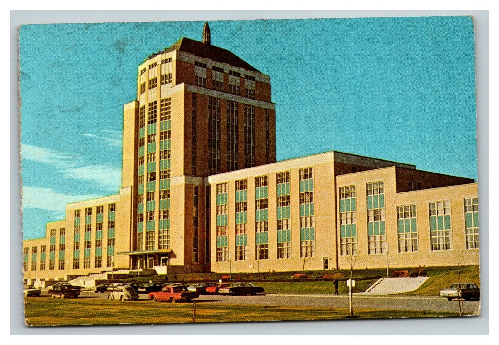 Vintage 1975 Postcard Confederation Building St. John's Newfoundland ...
