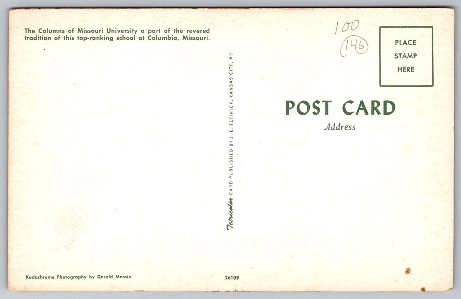 Columbia Missouri Columns Of MO University Campus Streetview Chrome ...