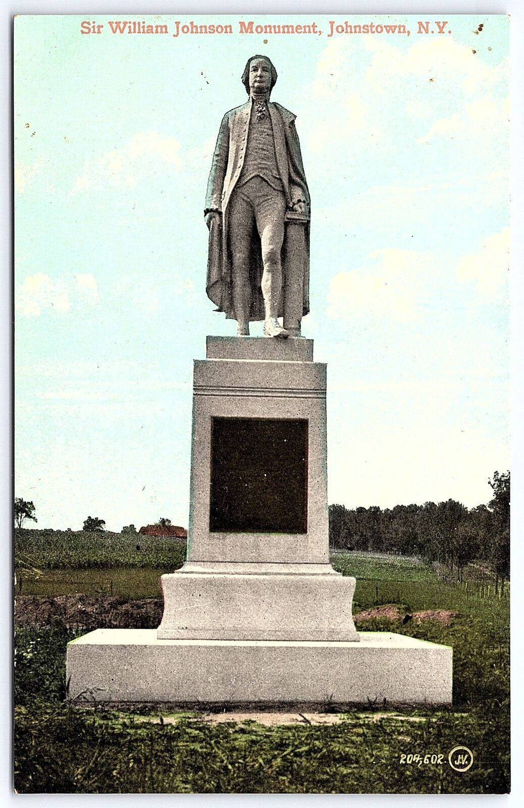 Sir Wiliam Johnson Monument Johnstown New York NY Historical Landmark ...