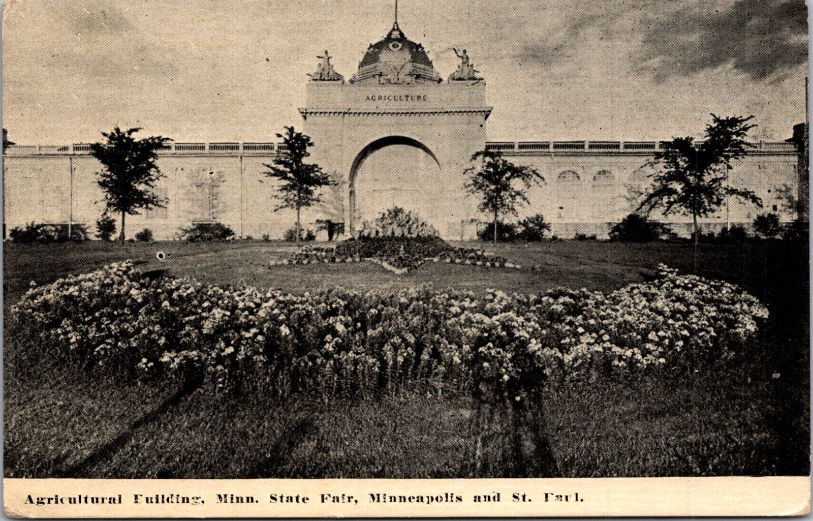 Postcard Agricultural Building Minnesota State Fair Minneapolis and ...