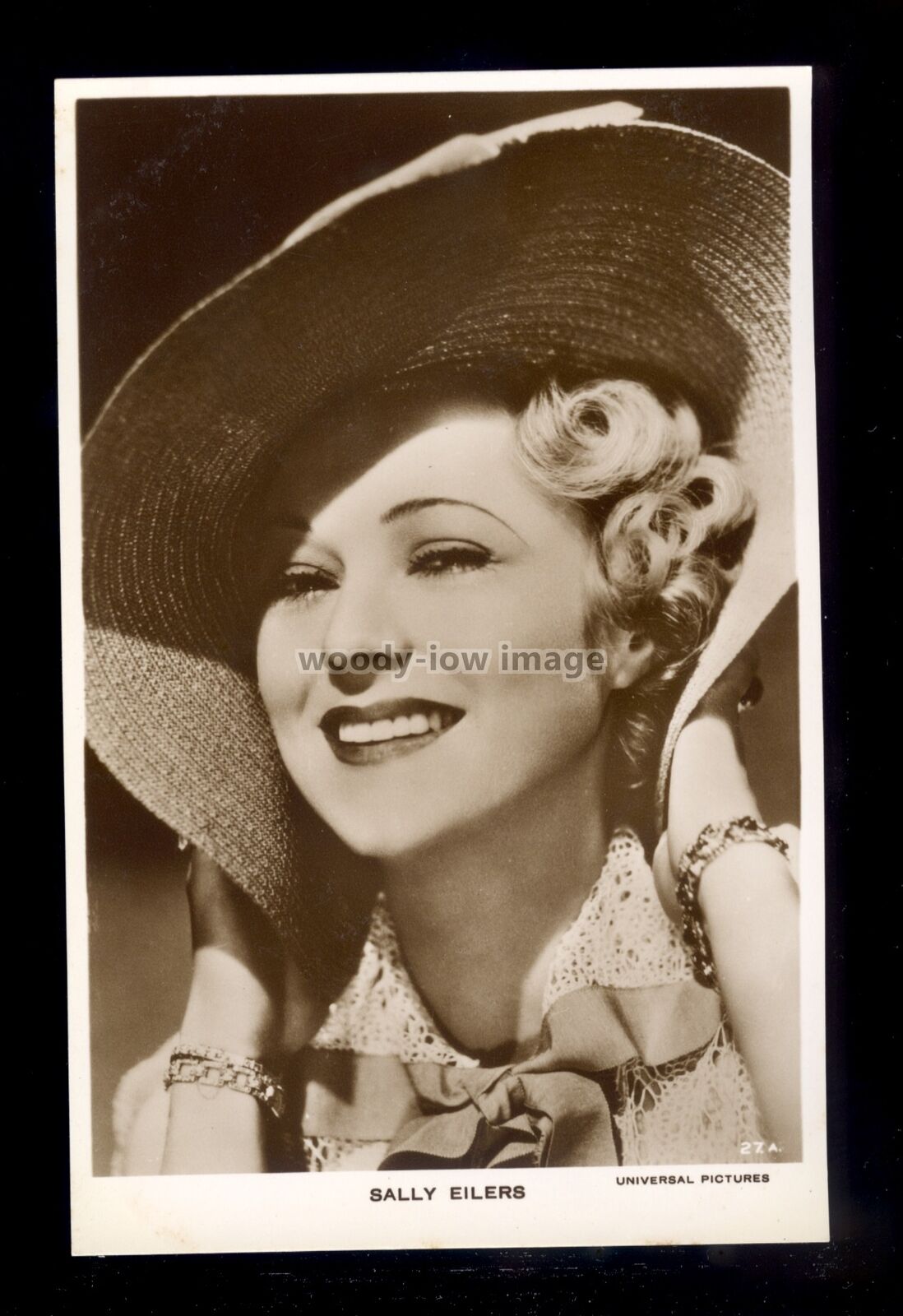 b0459 - Film Actress - Sally Eilers - No.27.A. - Universal Pictures - postcard | Other ...