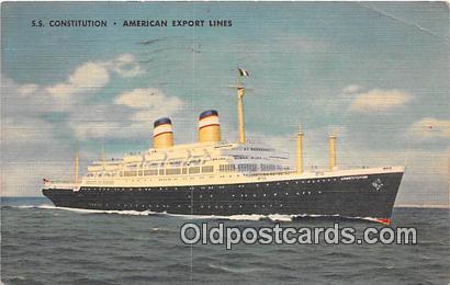 SS Constitution American Export Lines Ship 1952 | Topics - Other ...
