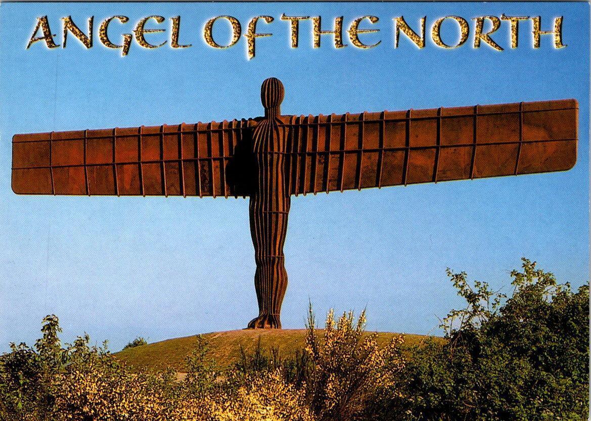 Gateshead, England ANGEL OF THE NORTH Sculpture By Antony Gormley 4X6 ...