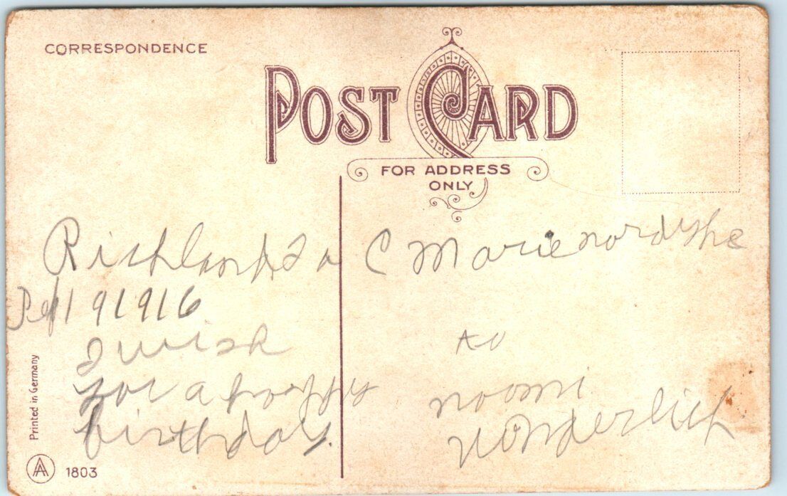 Many Happy Returns with Poem and Flowers Art Print - Birthday Greeting ...