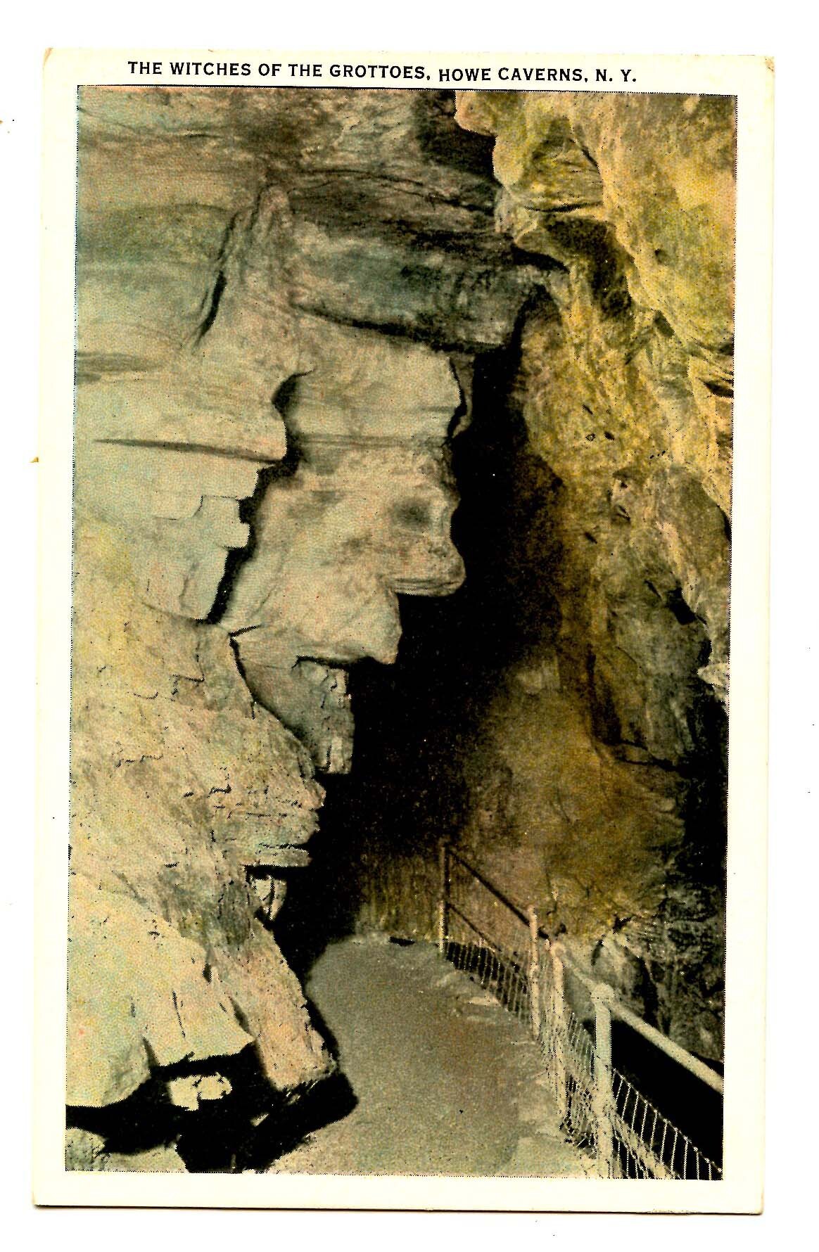 NY - Howe Caverns. Witches of the Grottoes | United States - New York ...