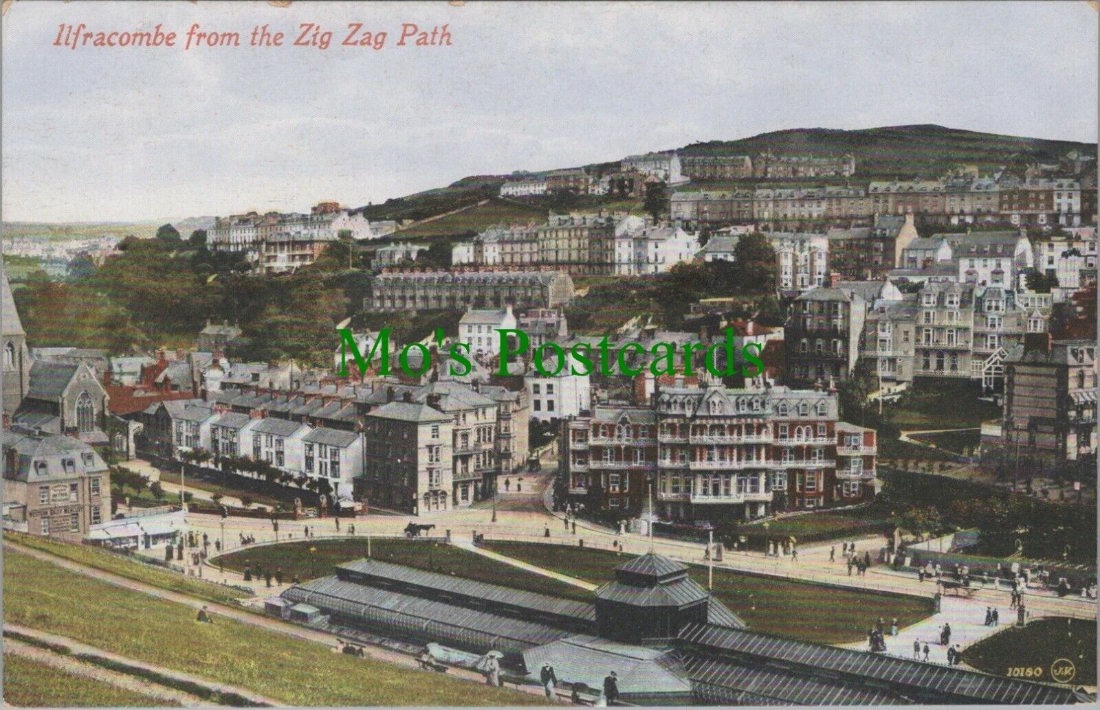 Devon Postcard - Ilfracombe From The Zig Zag Path RS28597 | Europe ...