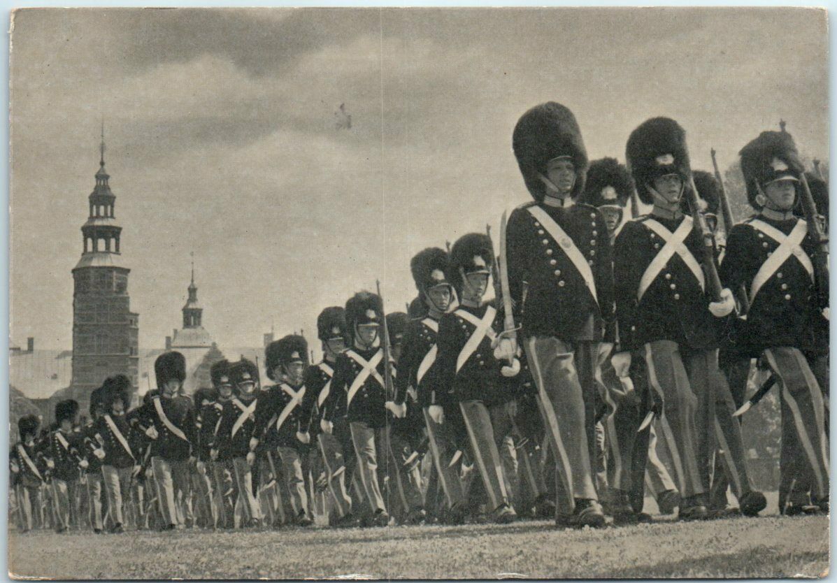The Royal Guard Parade in Front of Rosenborg Palace - Copenhagen ...
