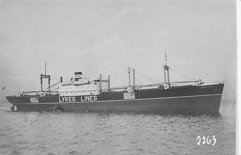 SS Joseph Lykes 1940, Printed Photo Lykes Bros. Steamship Co., Inc ...