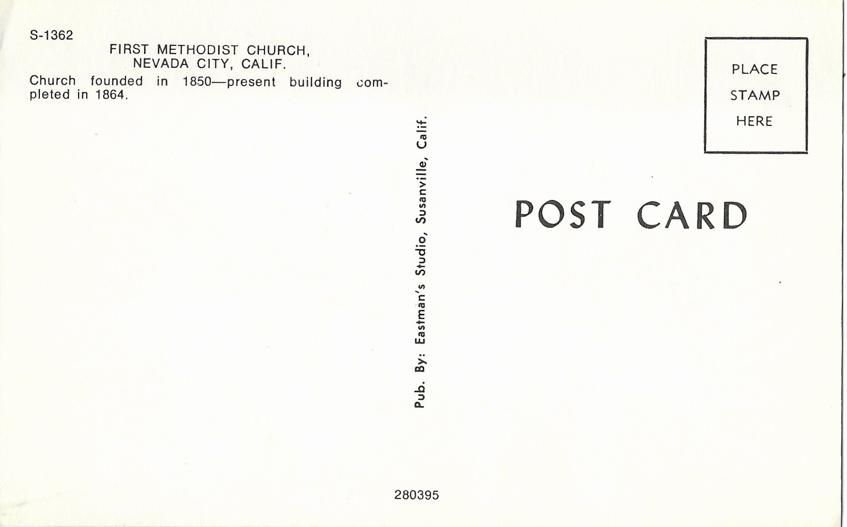 First Methodist Church Nevada City California Founded 1850 | United ...