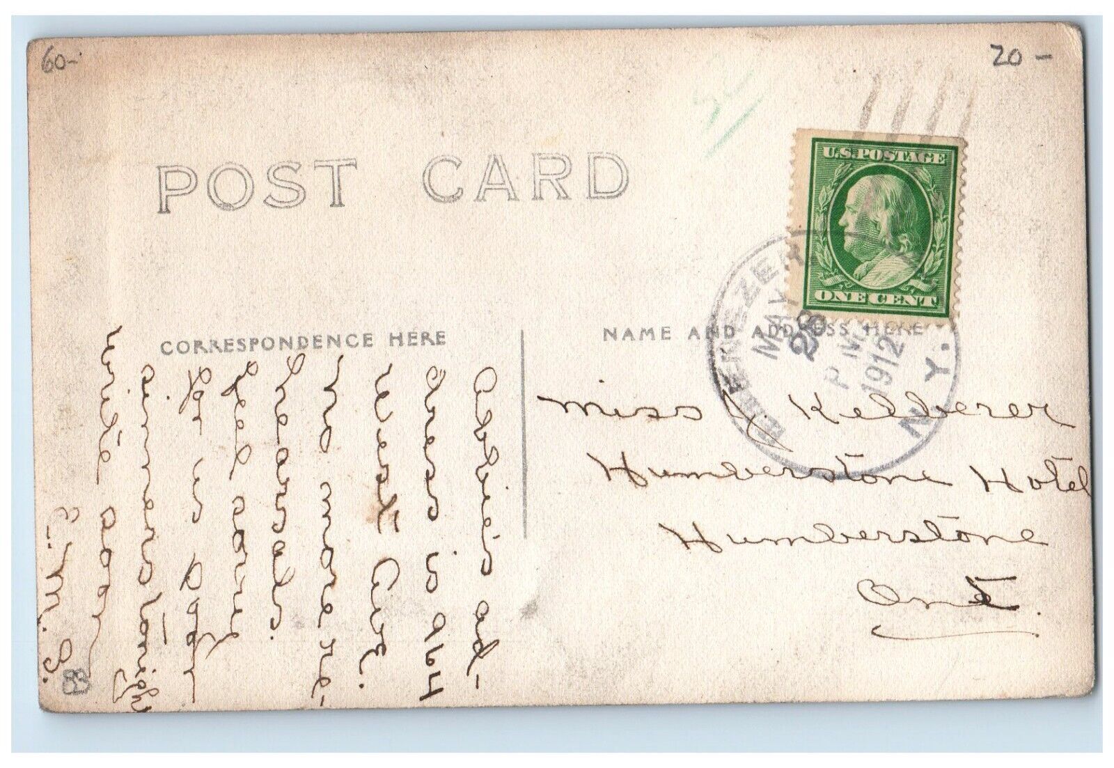 1912 Grammar School Building Ebenezer New York NY RPPC Photo Antique ...