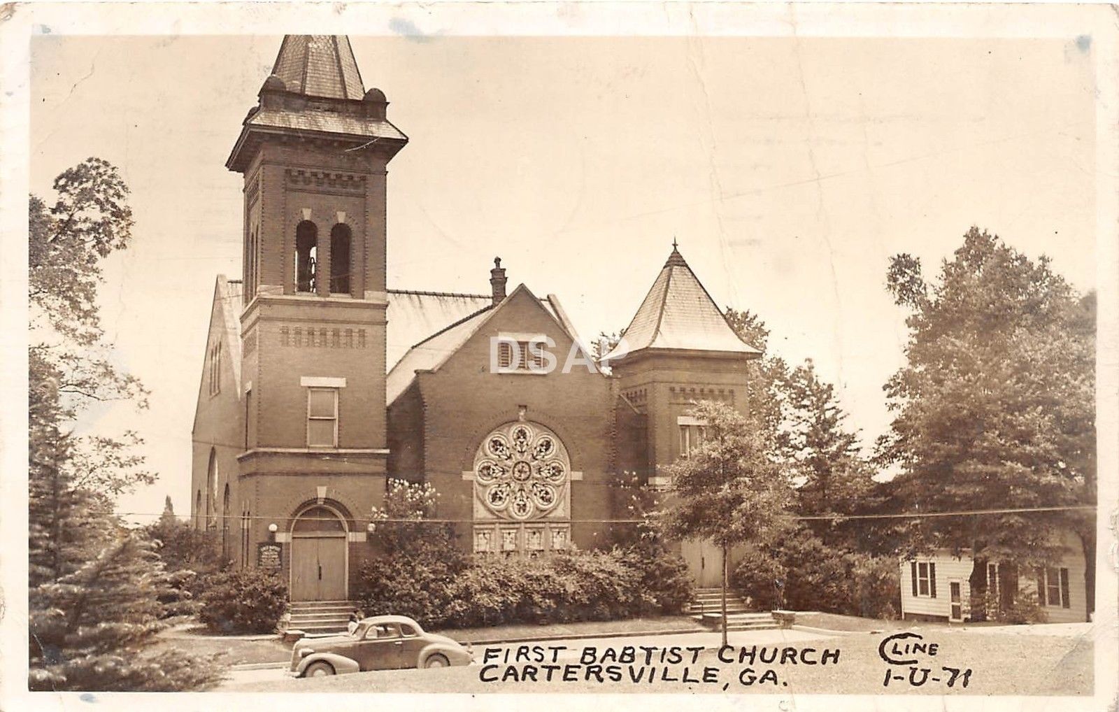 C61/ Cartersville Georgia Ga Real Photo RPPC Postcard 1947 First ...