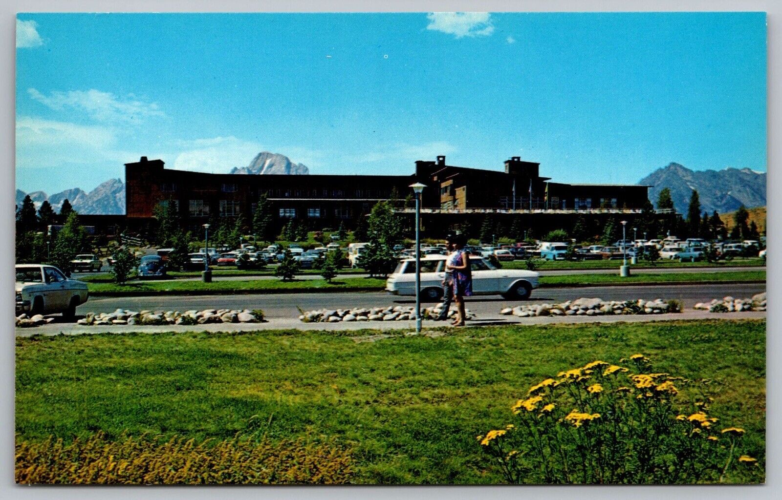 Jackson Lake Lodge Range Moran Grand Teton National Park Wyoming UNP ...