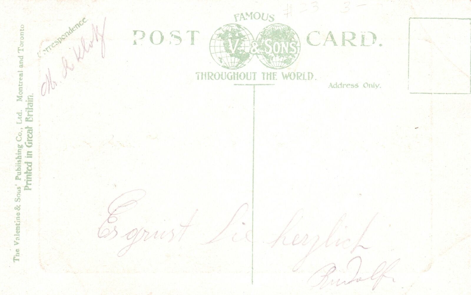 Vintage Postcard 1910s Provincial Govt. Bldgs. Greetings from Victoria ...