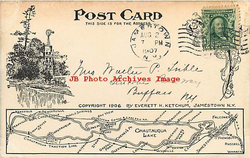 NY, Lakewood, New York, Country Club, Entrance, Map, Everett & Ketchum ...