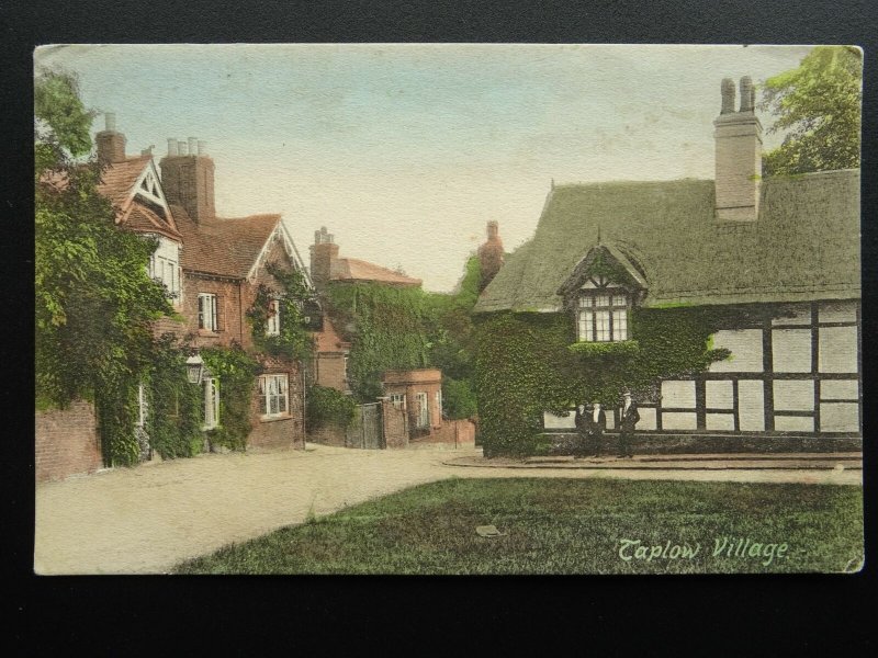 Buckinghamshire TAPLOW Village CLIVEDEN ROAD - Old Postcard by Frith ...