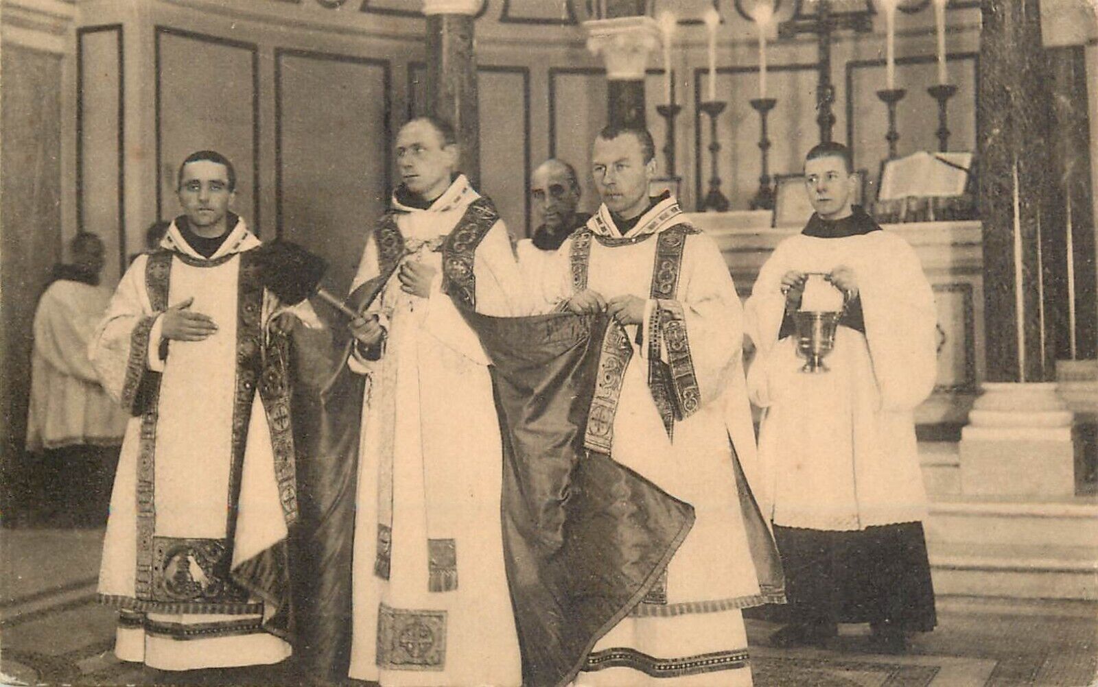 Belgium St. Andrew's Abbey Lophem Loppem Bruges PAX CHRISTI Priests ...