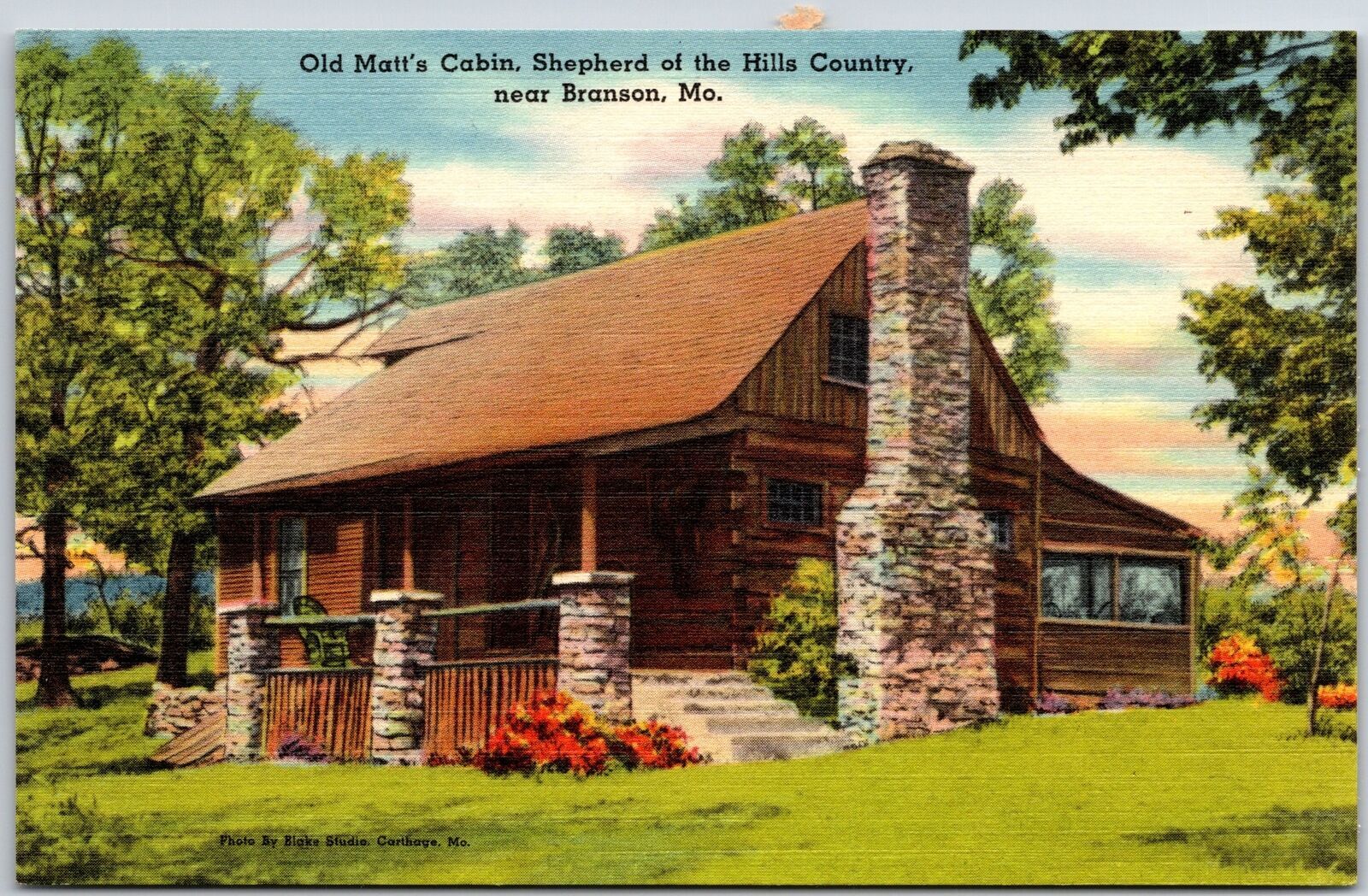 Old Matts Cabin Shepherd Of The Hills Country Near Branson Missouri MO ...