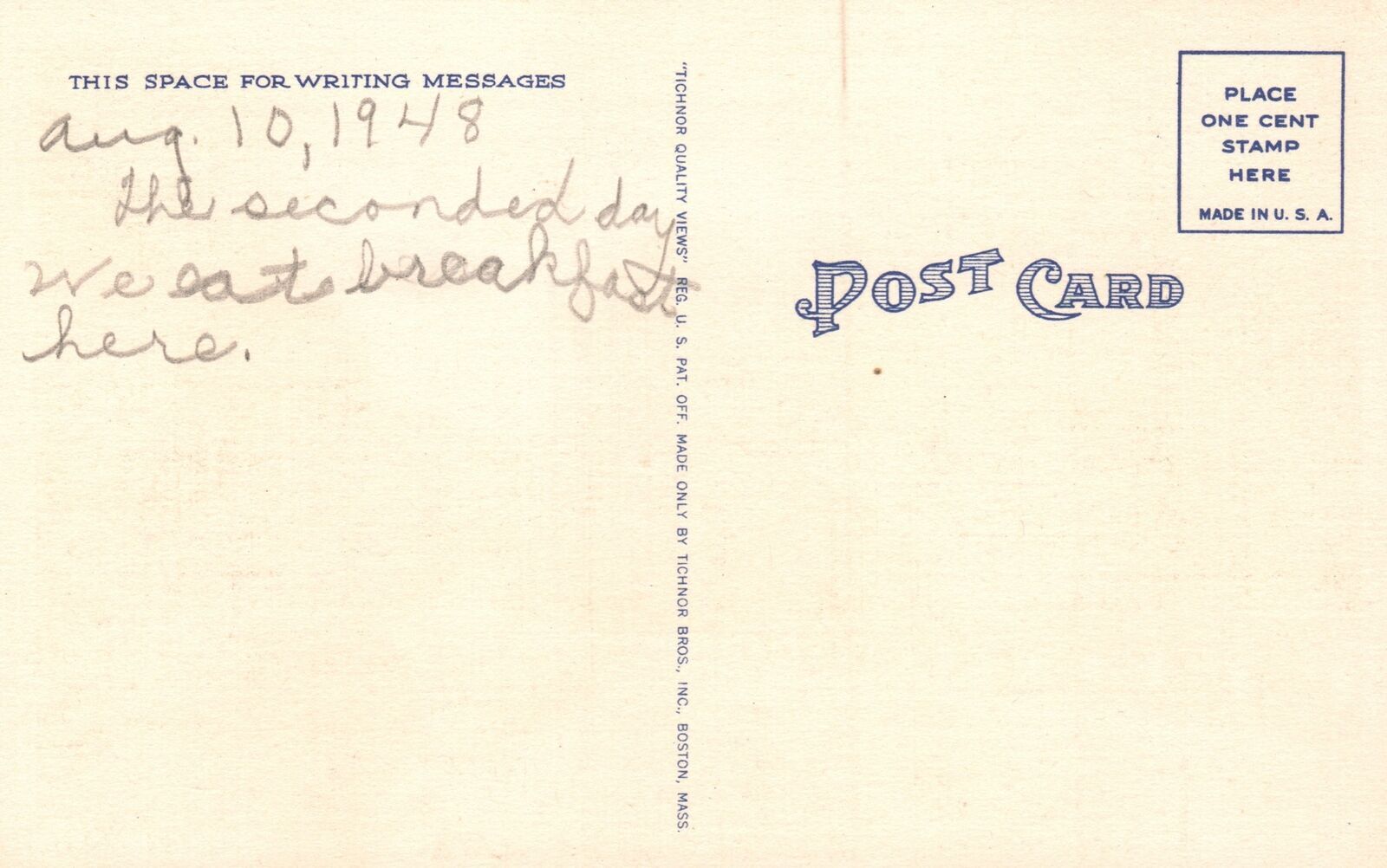 Vintage Postcard 1930's View of Highway Greetings From Corning Iowa IA ...