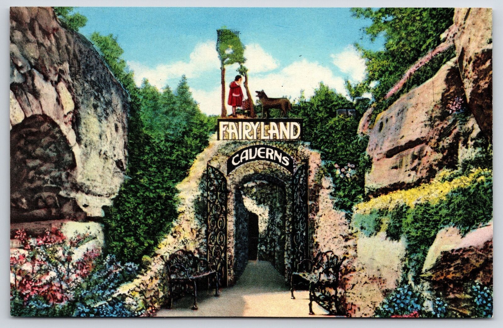 Entrance To Fairyland Caverns In Rocky City Garden Lookout Mountain TN ...