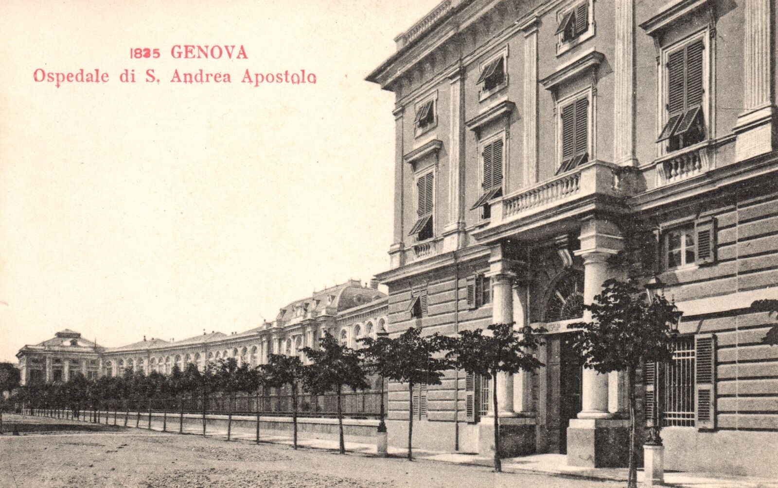 Vintage Postcard 1900's Hospital of St. Andrew the Apostle Building ...