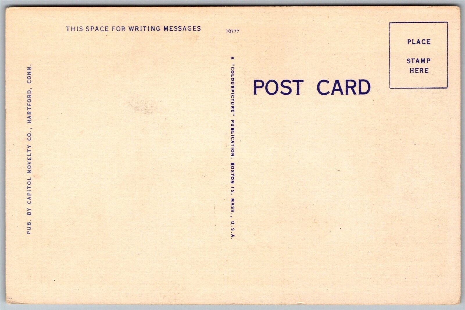 Vtg Hartford Connecticut CT State Capitol & Lafayette Statue Monument ...