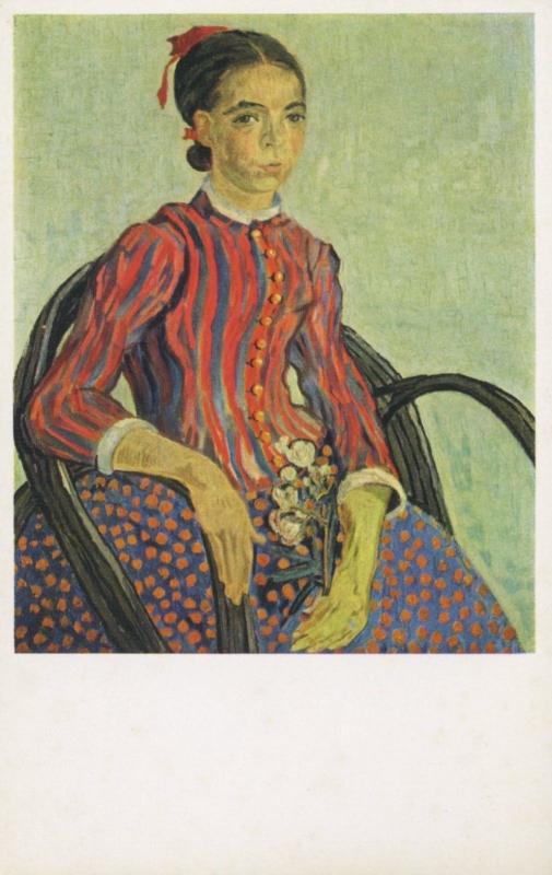 La Mousme Vincent Van Gogh Artist National Gallery Of Art Vintage ...