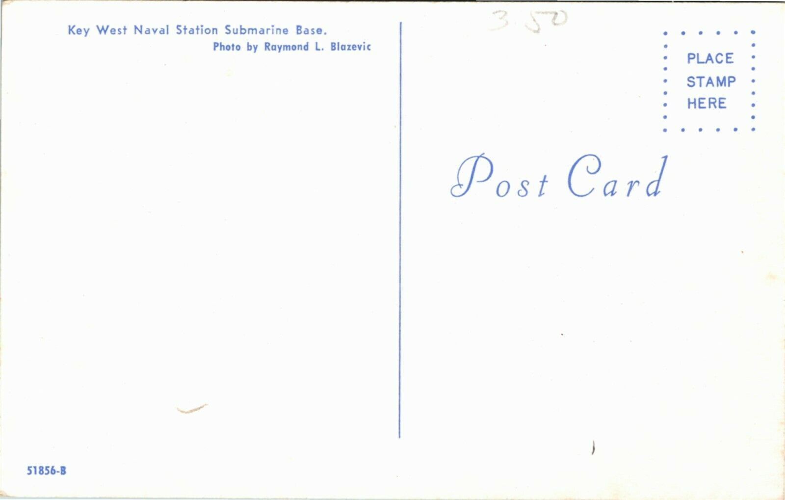 Postcard FL Key West Aerial View Naval Station Submarine Base US Navy ...