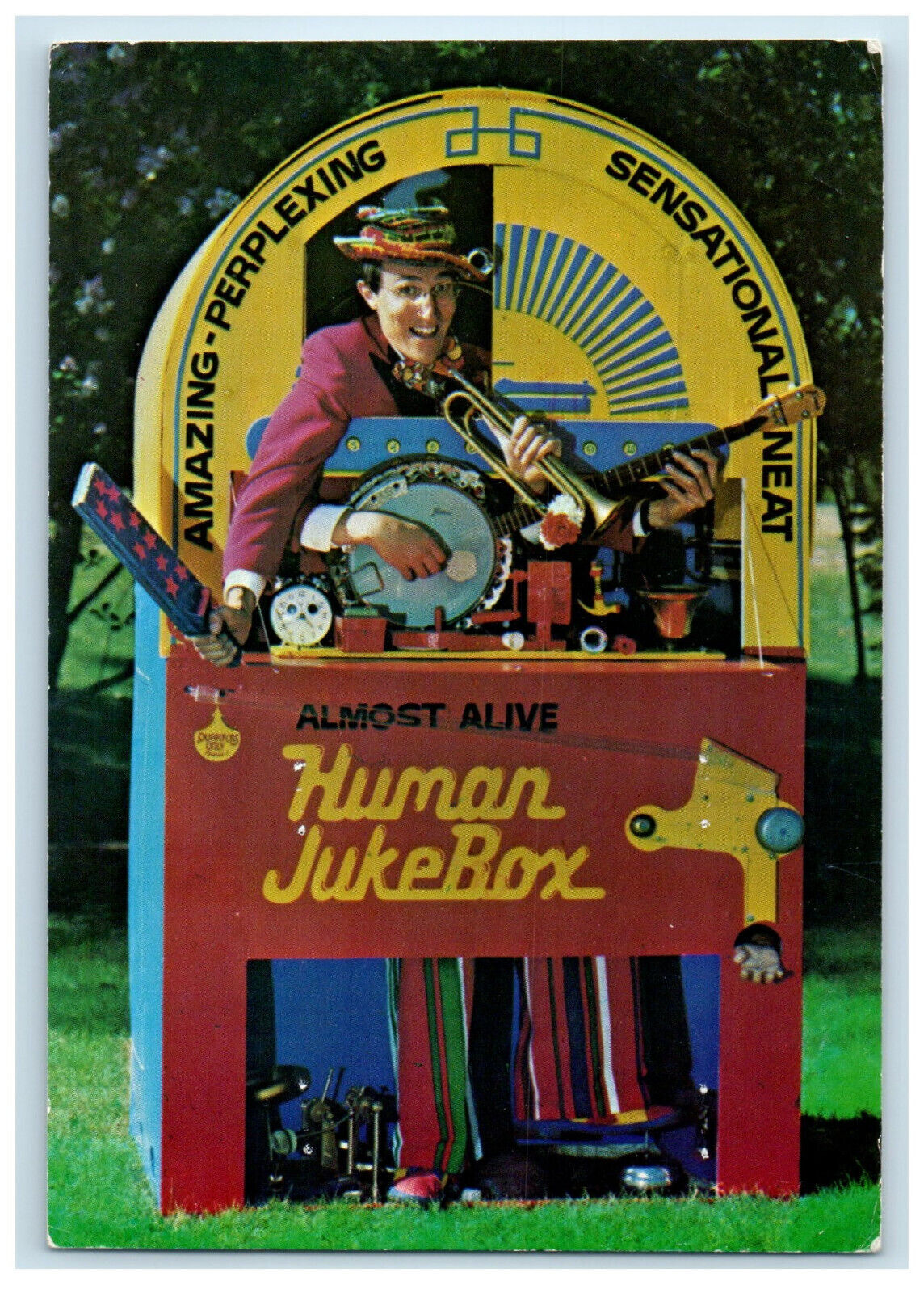 c1960's Guitar Trumpet Al Simmons The Human Juke Box Anola Canada Postcard | Canada - Other ...