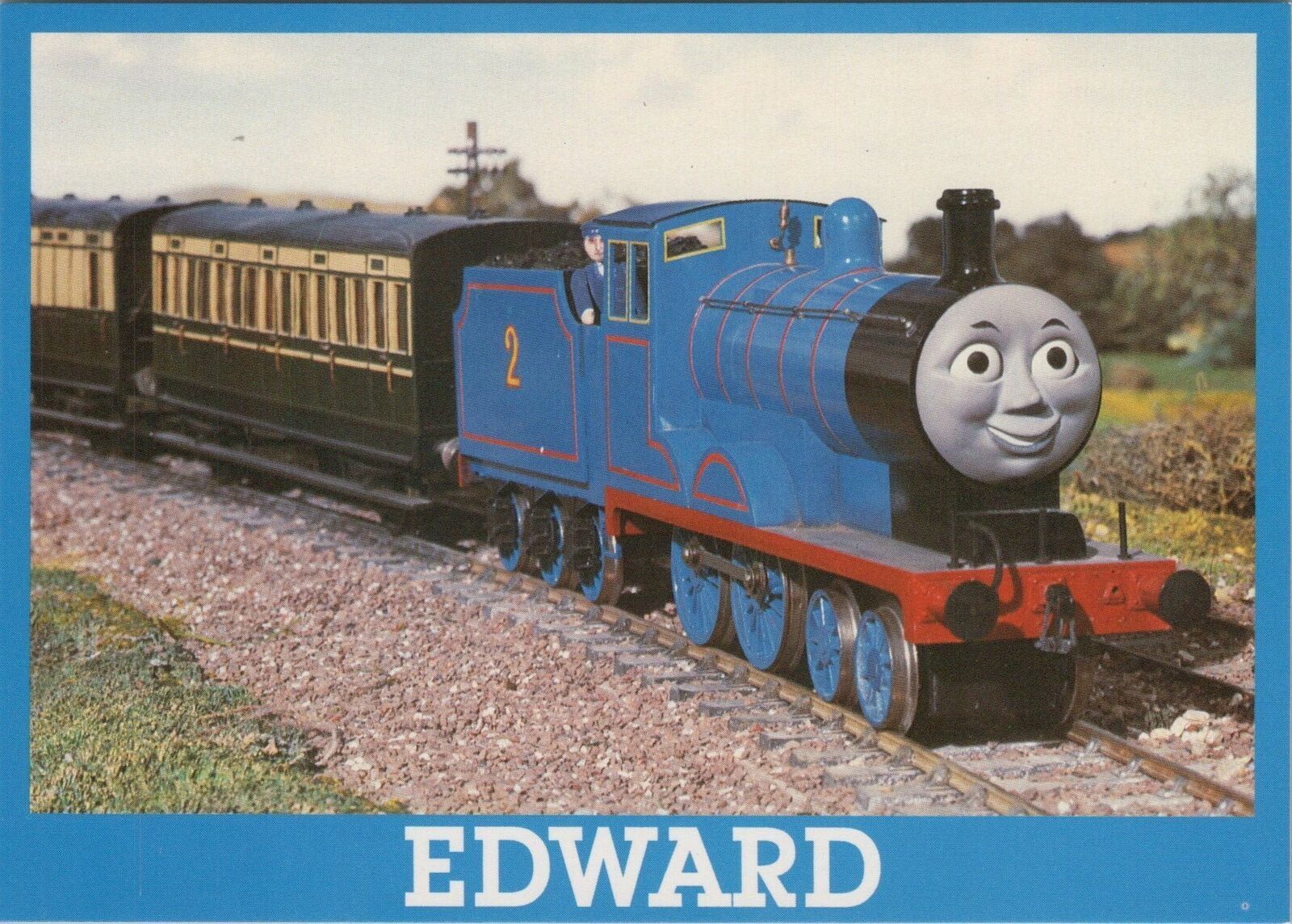 Children's TV Postcard - Thomas The Tank Engine and Friends Animation ...