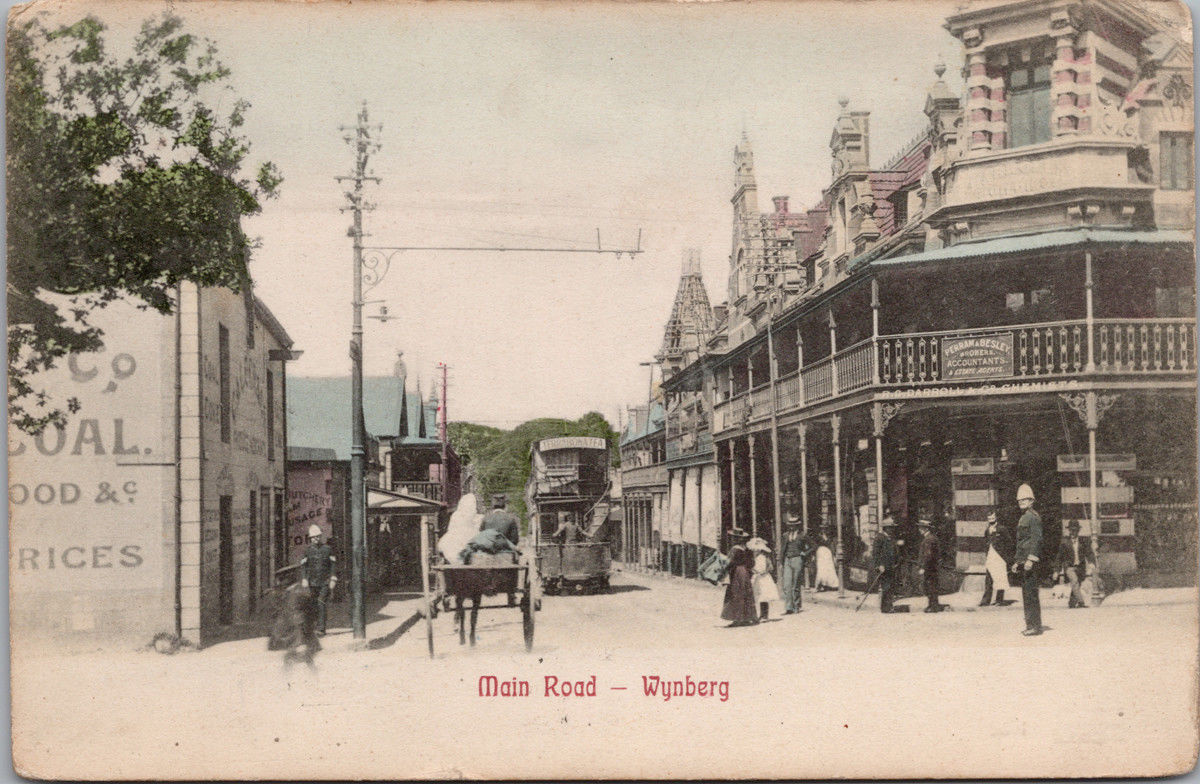 Main Road Wynberg South Africa Perram & Beasley Ad Terrabona Tea ...