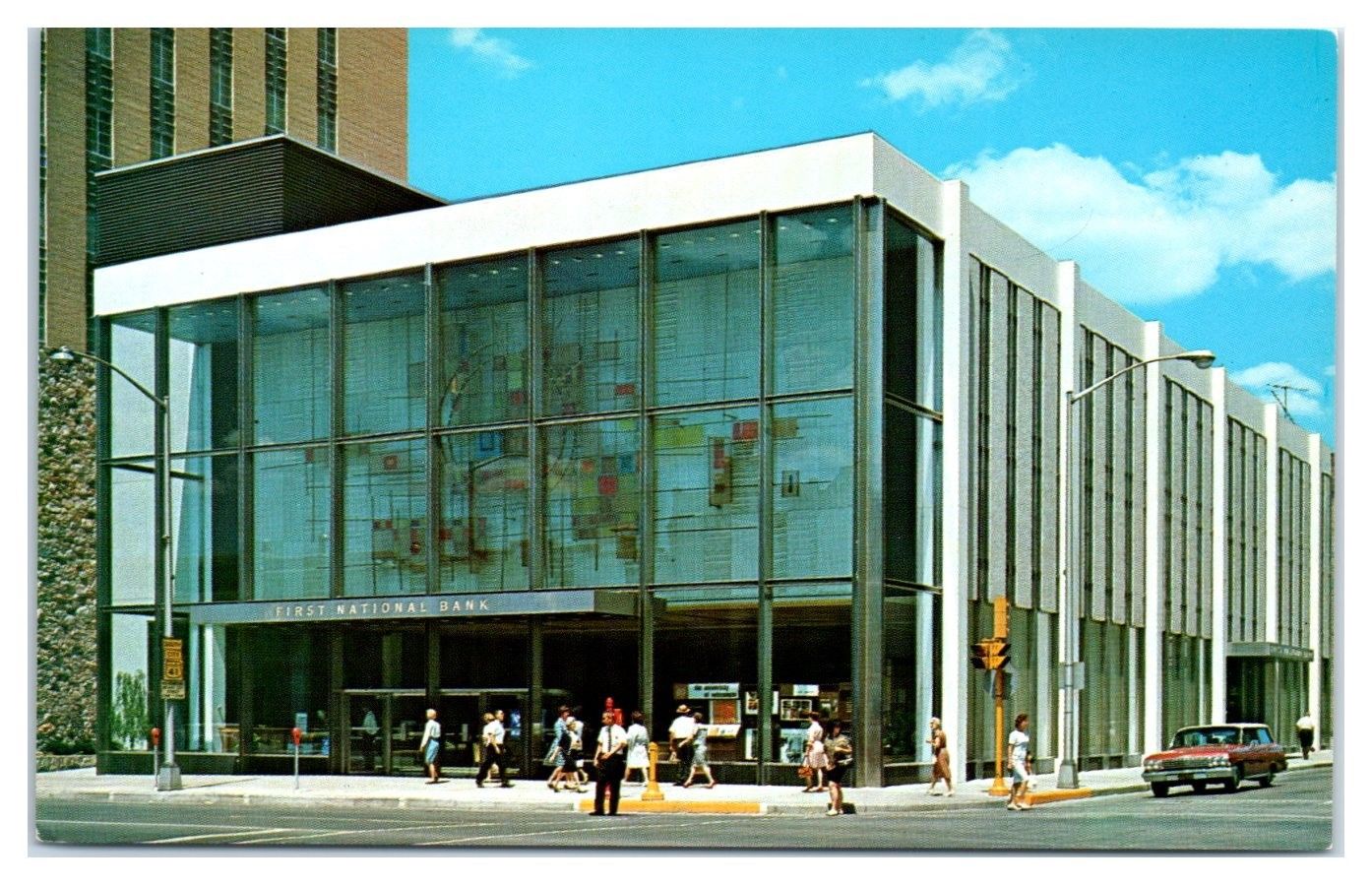 1950s/60s First National Bank, Appleton, WI Postcard | United States ...