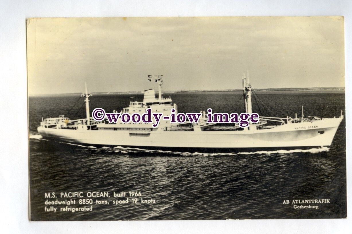 pf0357 - Swedish Orient Line Cargo Ship - Pacific Ocean , built 1965 ...