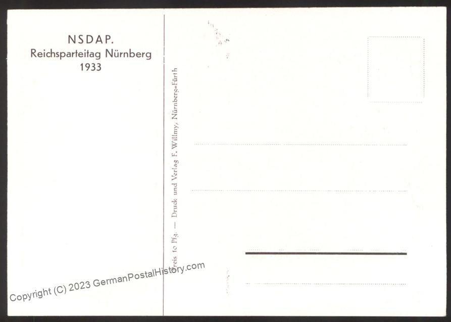 3rd Reich Germany 1933 Reichsparteitag Nuremberg Rally Hitler Rohem ...