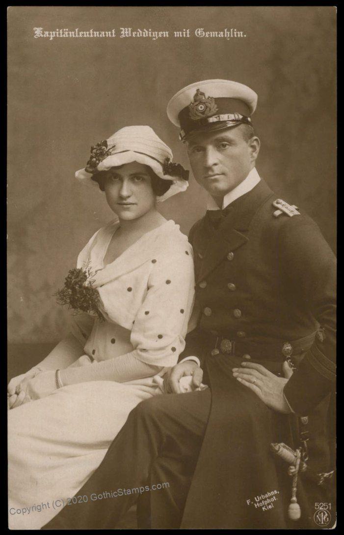 Germany WWI Submarine UBoot U9 Otto Weddigen Real Photo RPPC G98291 ...