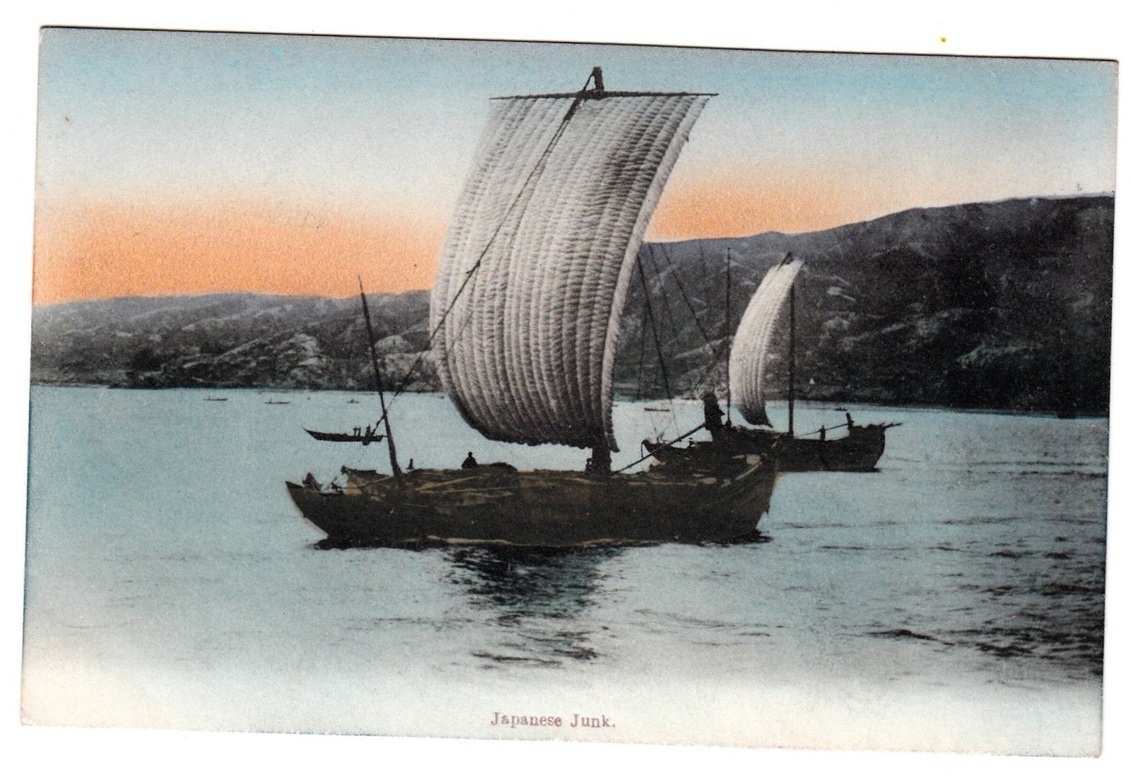 BR101007 japanese junk ship bateaux japan | Asia & Middle East - Japan ...