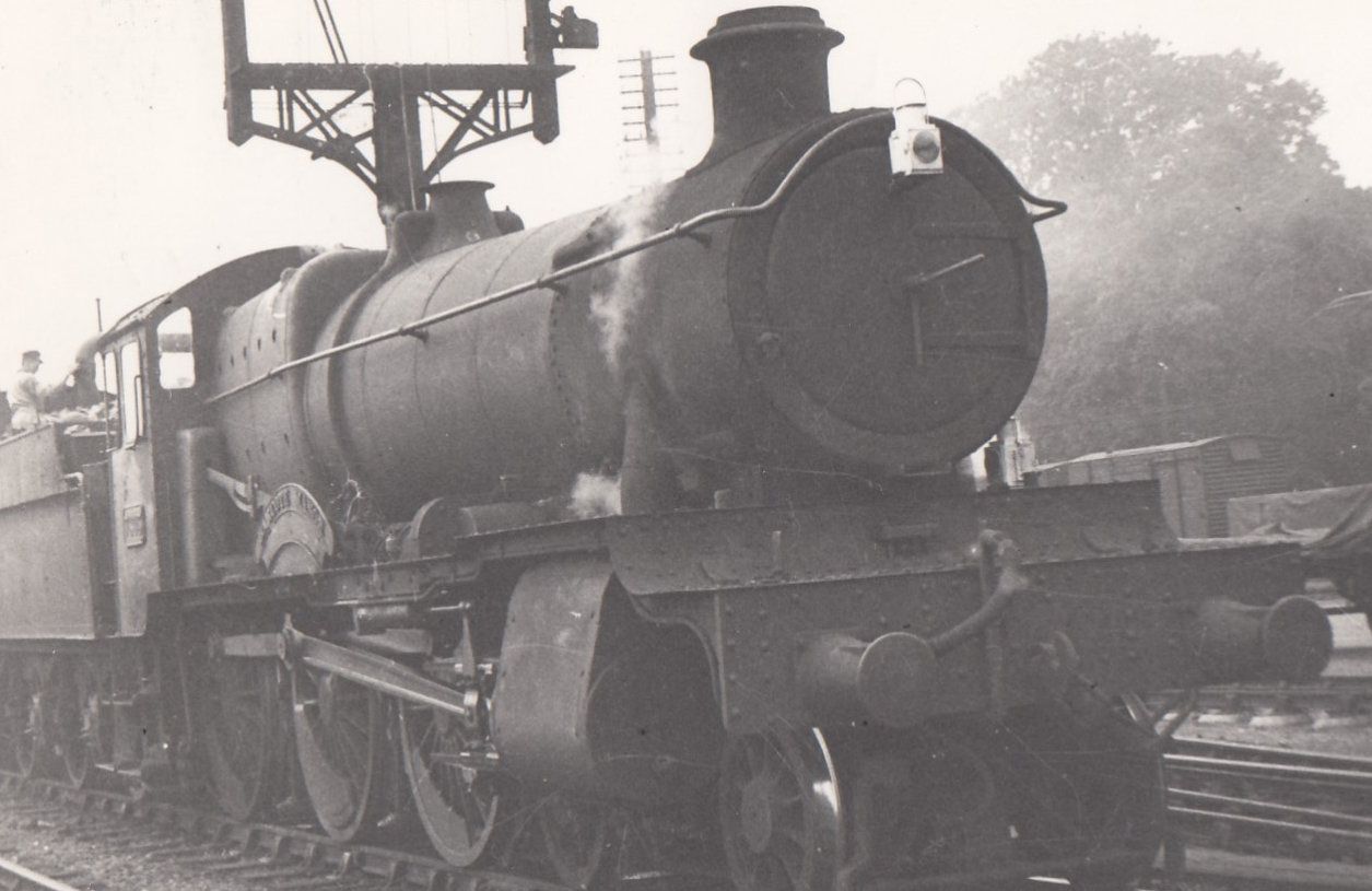 Barcote Manor 7803 Train on Cambrian Line Original Railway Photo ...