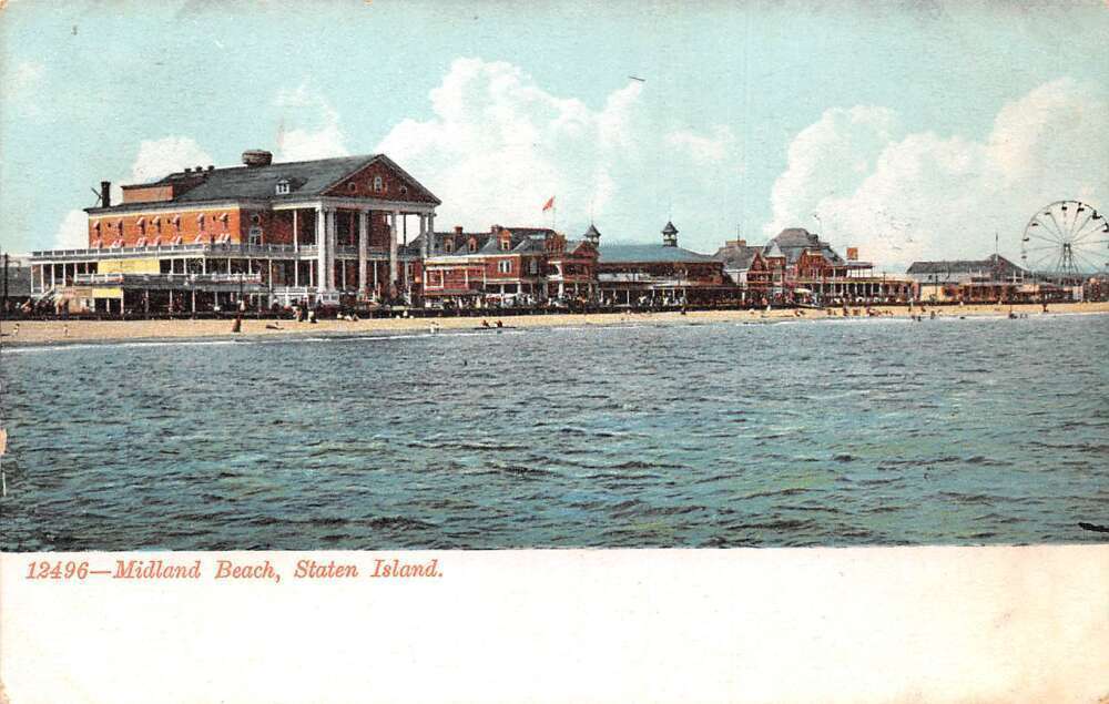 Midland Beach Staten Island New York Beach Waterfront Ferris Wheel PC ...